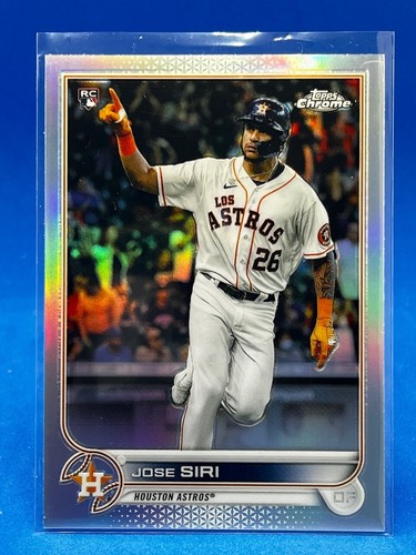 2022 Topps Chrome Refractor #204 Jose Siri Rookie Rc Houston Astros | eBay