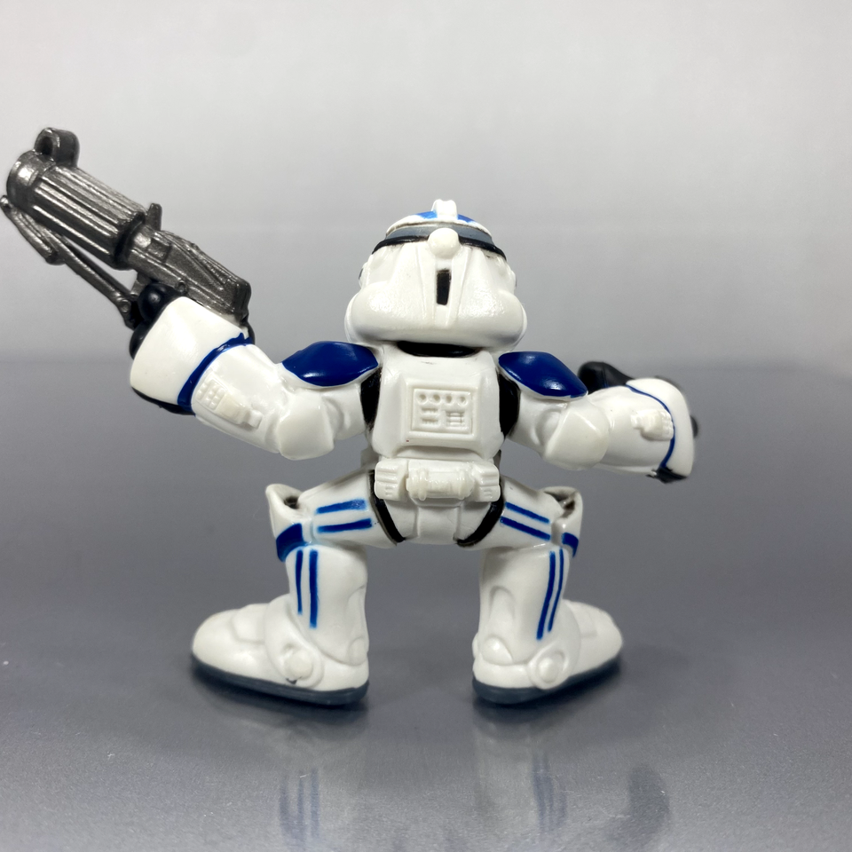 Hasbro Star Wars Galactic Heroes BLUE CLONE TROOPER figure Phase 2 ...