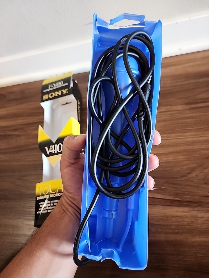 MIB Sony F-V410 Cardiod Dynamic Vocal Microphone IMP 6000 NOS V410 | eBay