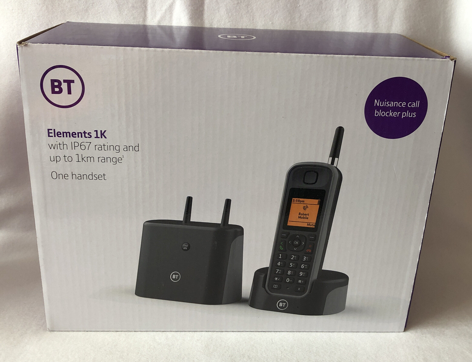 BT Elements 1K DECT Cordless Phone for sale online | eBay