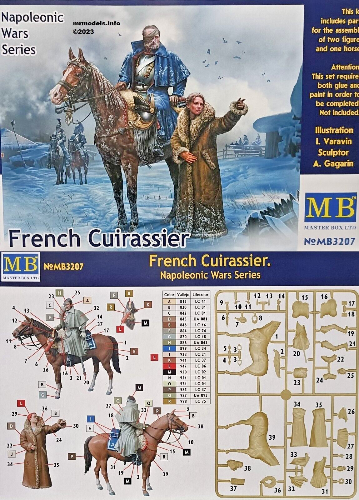 Master Box 1/32 Figure New Plastic Model Kit Masterbox Figures 1 32 Mr ...