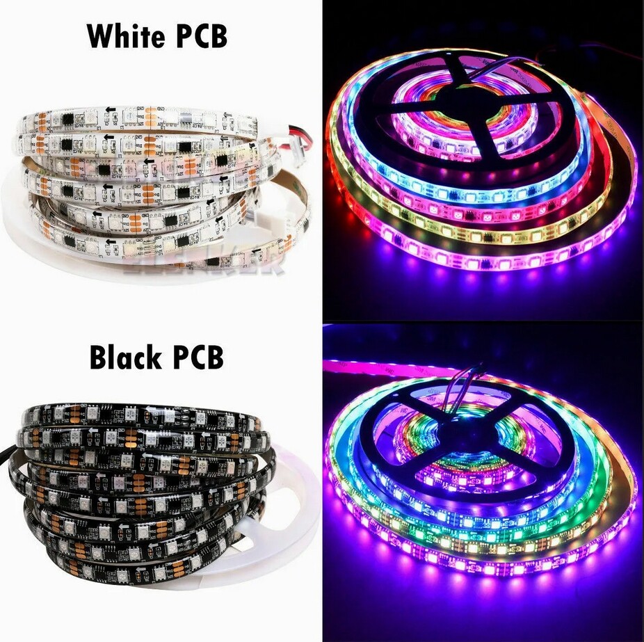 5M WS2811 5050 150/300 LED Strip Light RGB Dream Color Pixel ...