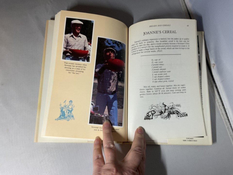 Newman’s Own Cookbook: A Veritable Cornucopia of Recipes, Food Talk ...