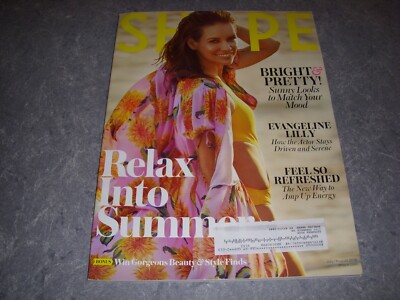 SHAPE Magazine, JULY/AUGUST 2018, EVANGELINE LILLY Cover, WAYS TO AMP ...