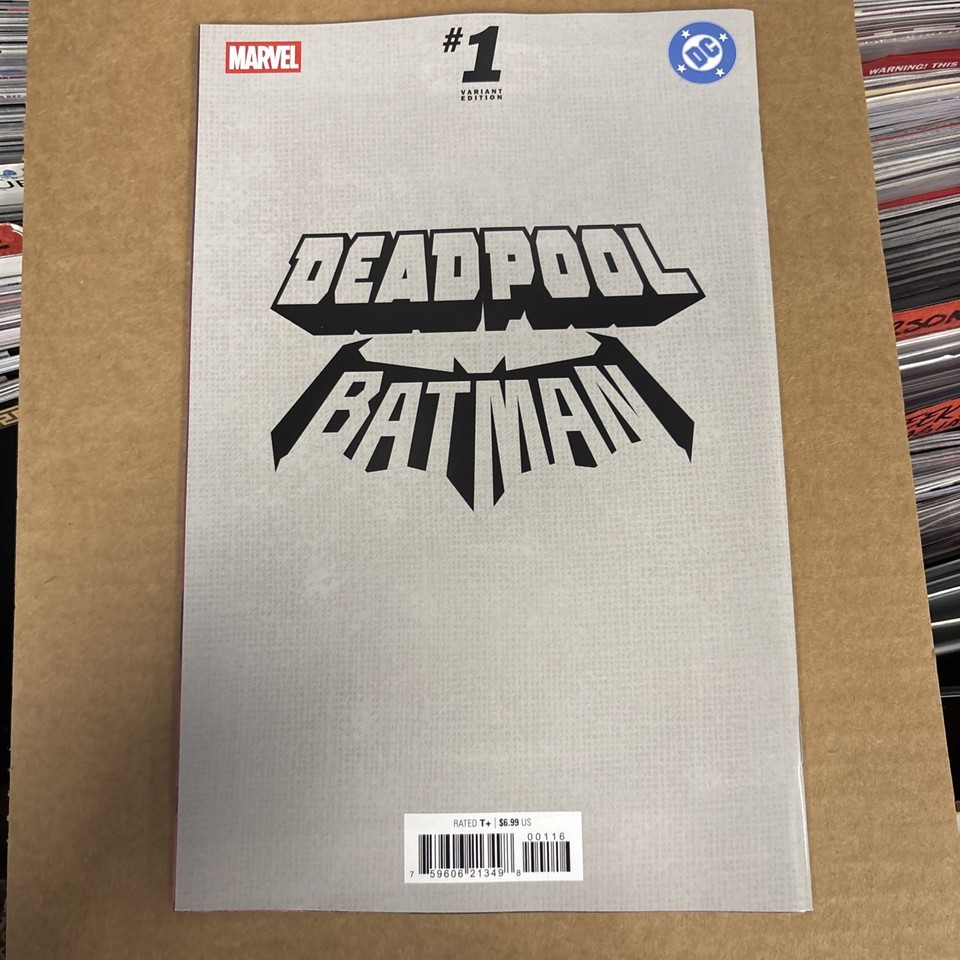 DEADPOOL BATMAN #1 (2025) - GRADE NM - DC 1:200 INCENTIVE GREG CAPULLO ...