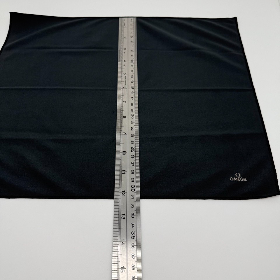 Omega Black Cleaning Cloth – Authentic Luxury Watch Polishing Cloth–37. ...