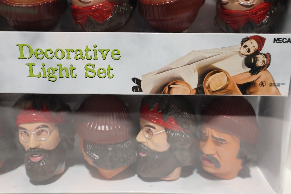 Vintage RARE! Cheech and Chong Up In Smoke Head Lites Hand Painted ...