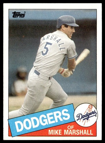 1985 Topps Mike Marshall Los Angeles Dodgers #85 | eBay