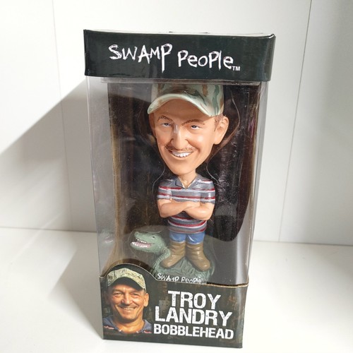 NEW History Channel Swamp People Bobblehead TROY LANDRY Ripple Junction ...