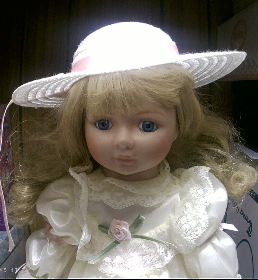 Vintage Gorham Jessica Lee Porcelain Doll Sugar & Spice Collection Sw ...