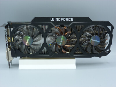 Gigabyte Windforce GV-N780OC-3GD GeForce GTX 780 Rev: 2.0 3GB DDR5 PCI ...