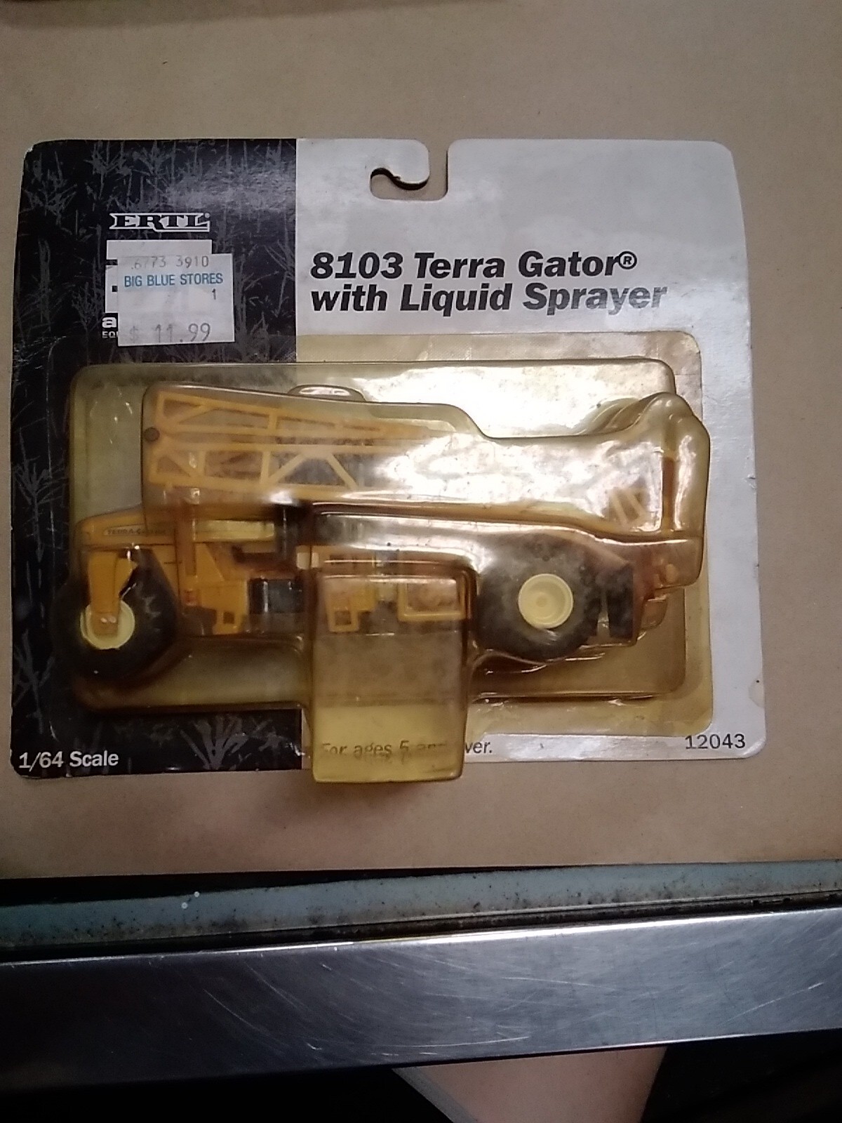 Ertl AG-Chem 8103 Terra Gator With Liquid Sprayer 1/64 Scale 12043 (v ...