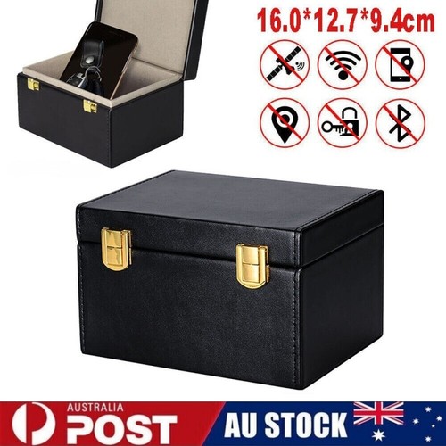Faraday Box Keyless Car Key Signal Blocker Anti -Thief Safe RFID ...