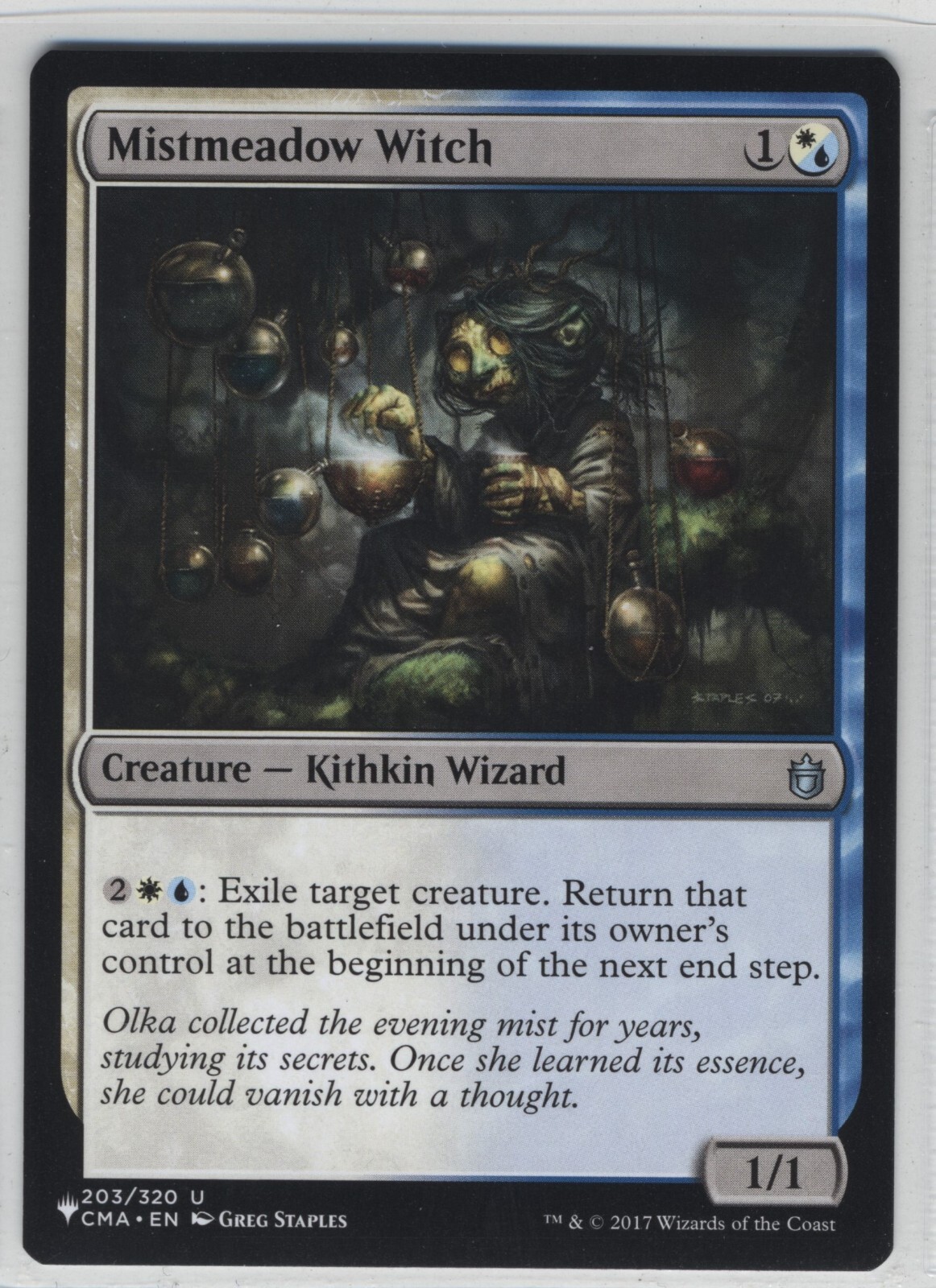 Magic the Gathering Mistmeadow Witch Mystery Booster x1 MTG Free ...