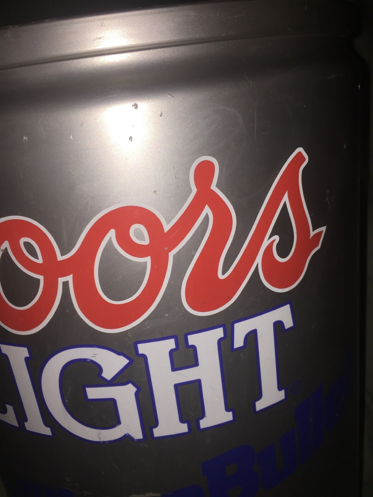 Unique Vintage Coors Light Silver Bullet Can Clock 2’ tall 1’ Wide | eBay