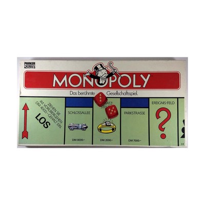 Parker Bros Foreign Monopoly Monopoly (German Ed) Box SW (VG+/New) | eBay