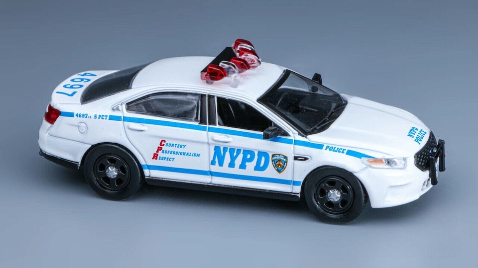 1:64 596Model Ford Taurus NYPD Police Interceptor NY Model Diecast ...