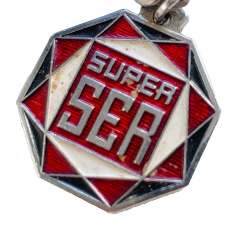 SUPERSER KEYRING VINTAGE Super Ser Gas Heater Promo Advertising 60s ...
