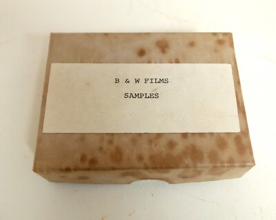 GAF Sample Black & White Film 125asa 250asa 500asa 120 Film NEW Expired ...