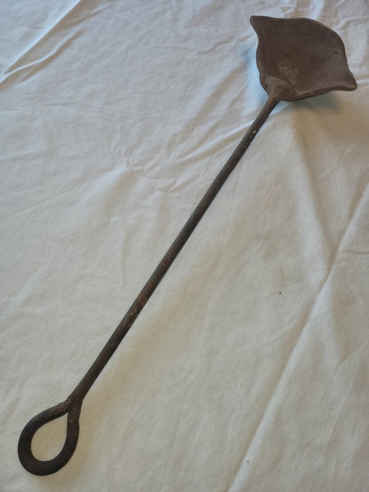 Antique slag ladle for smelting / blacksmithing | eBay
