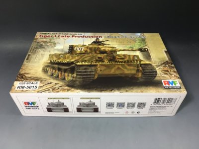 RYEFIELD MODEL RFM RM-5015 1/35 German Sd.Kfz.181 Tiger I Late ...