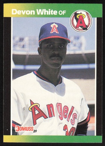 1989 Donruss Baseball's Best Devon White #27 California Angels | eBay