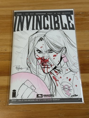 RARE Image Comics Invincible #128 Ryan Ottley Original Art Custom Cover Low Prin | eBay