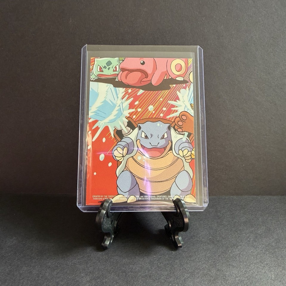 Pokémon Topps TV Animation Series 2 (Blue Logo) #34 Nidoking Stick-on ...