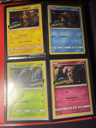 Pokémon TCG - Detective Pikachu Complete Master Set 1-18 And Promos Inc ...
