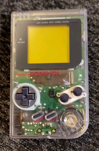 1995 PLAY IT LOUD CLEAR NINTENDO GAME BOY WITH ORIGINAL CASE TESTED | eBay