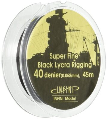 Infini Model Super Fine Black Lycra Rigging 40 denier 0.068mm 45m ...