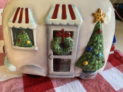 Certified International Christmas Camper Cookie Jar by Robin Roderick ...