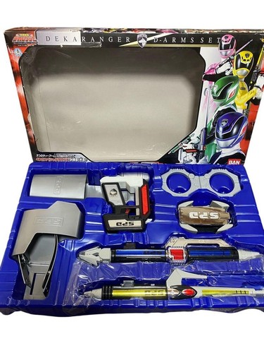 BANDAI Power Rangers Tokusou Sentai SPD DEKARANGER Dee Arms Set ...