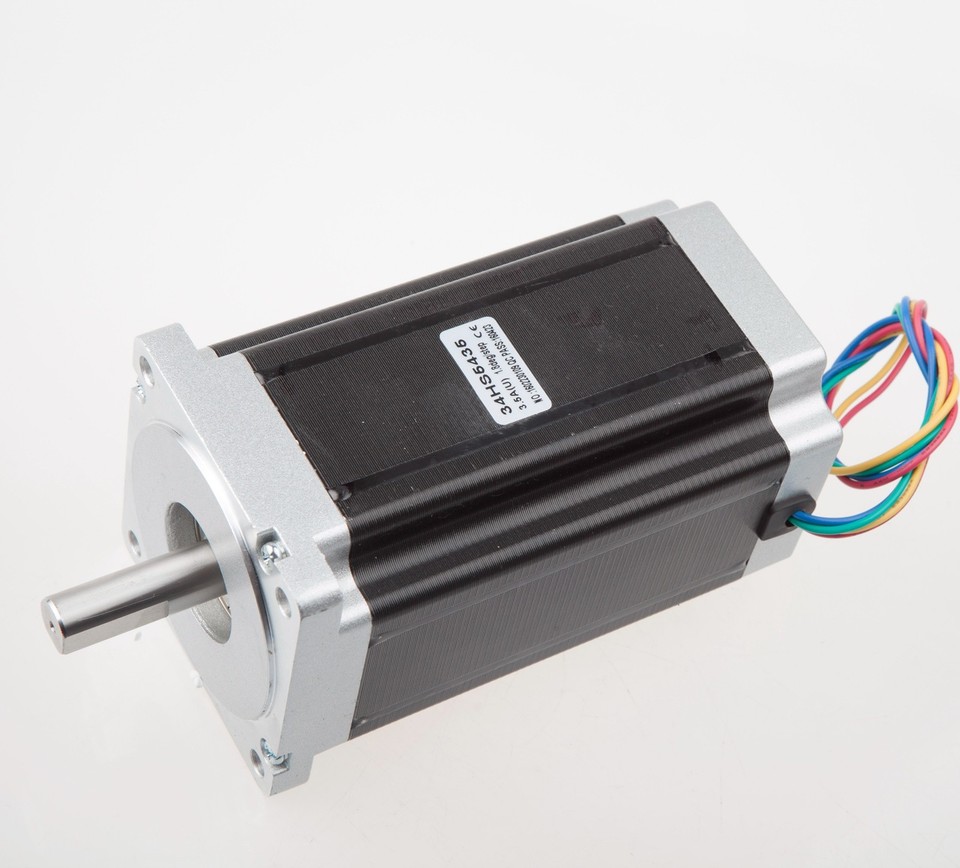 Free Ship 3Axis Nema34 stepper motor 1600oz.in Single Driver DM860A CNC ...