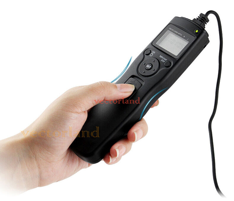 LCD TIMER REMOTE CONTROL FOR CANON EOS R7 550D 600D 1100D 250D ...