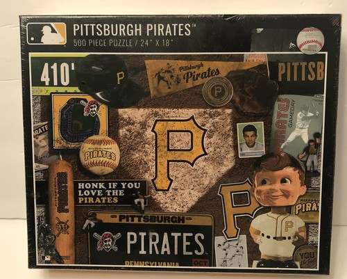 PITTSBURGH PIRATES 500 Piece Jigsaw Puzzle Baseball MLB NL You The Fan ...