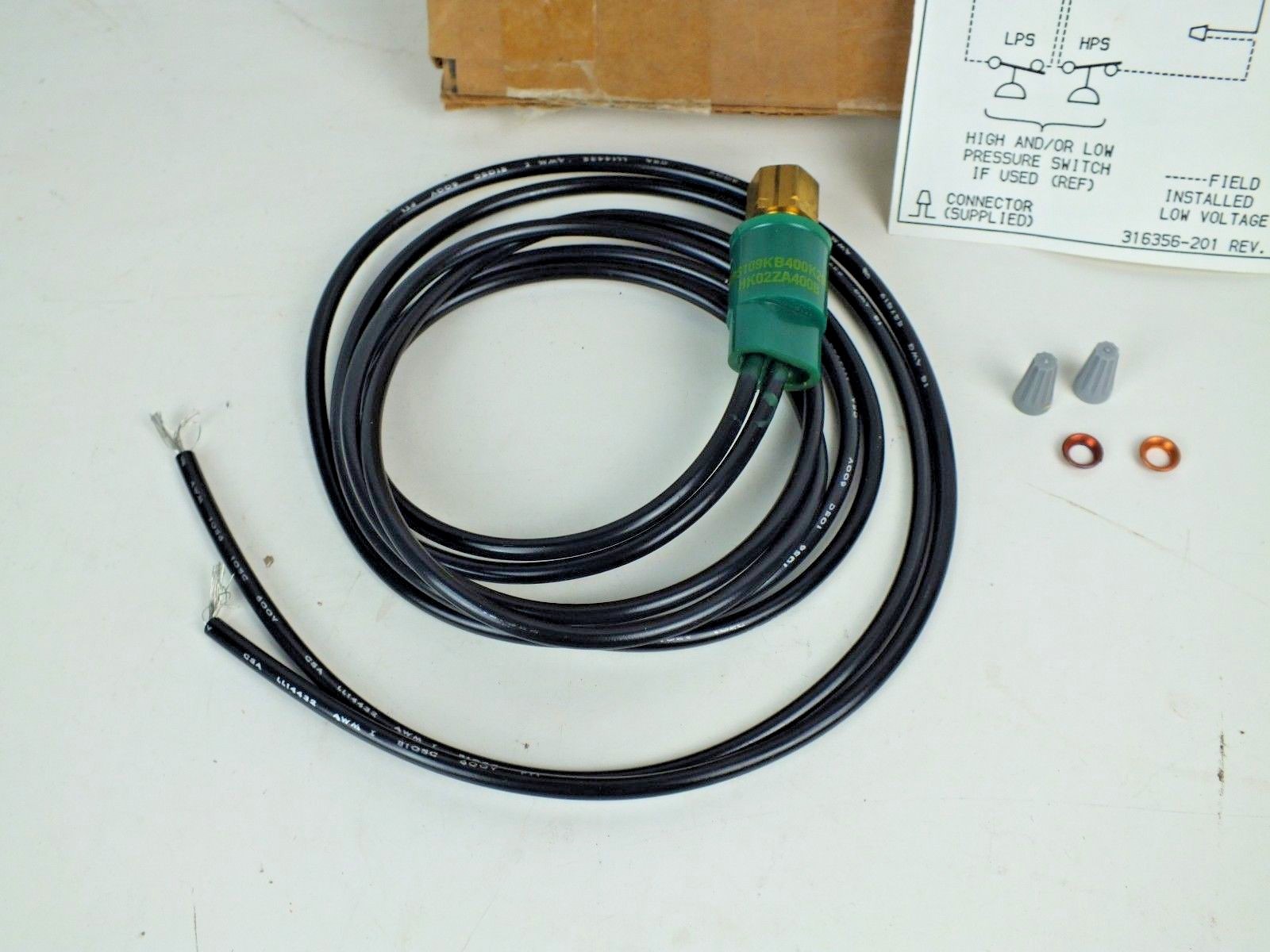 New Carrier 38TG900171 Kit High Pressure Switch | eBay