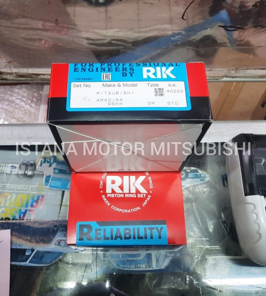 Genuine Fits For Mitsubishi L200 1996-2007 Engine Pistong Ring Set 4M40 ...