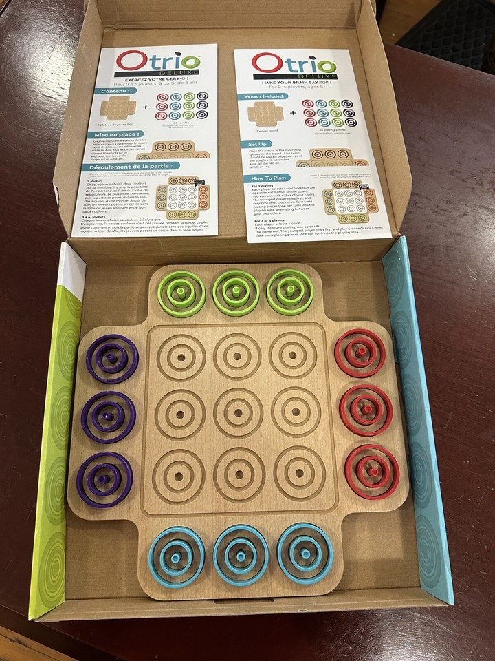 Otrio Deluxe Board Game Complete | eBay