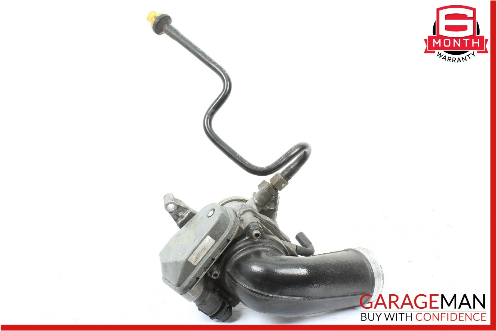 97-04 Mercedes R170 SLK230 Throttle Body Valve w/ Air Intake Hose Pipe ...