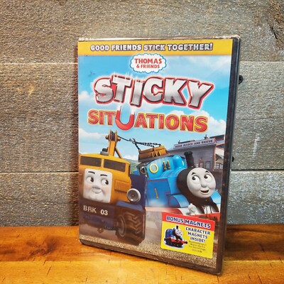 NEW Thomas & Friends Sticky Situations DVD Plus Magnets 2012 Limited ...