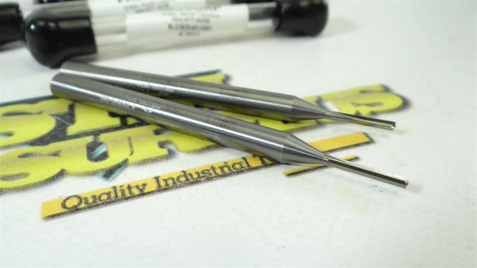 LOT OF 8 NEW PRECORP SOLID CARBIDE STRAIGHT FLUTE DRILLS 2.0MM | eBay