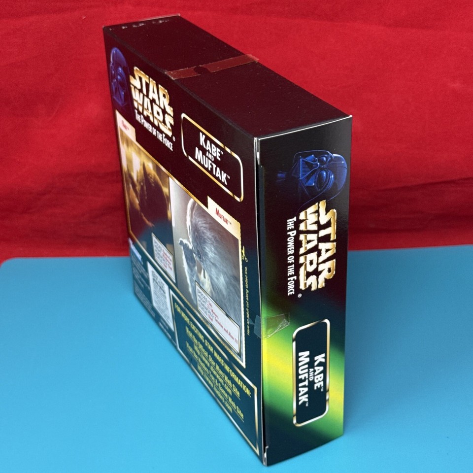 Star Wars Power of the Force Kabe And Muftak Figure Set 1998 Sealed ...