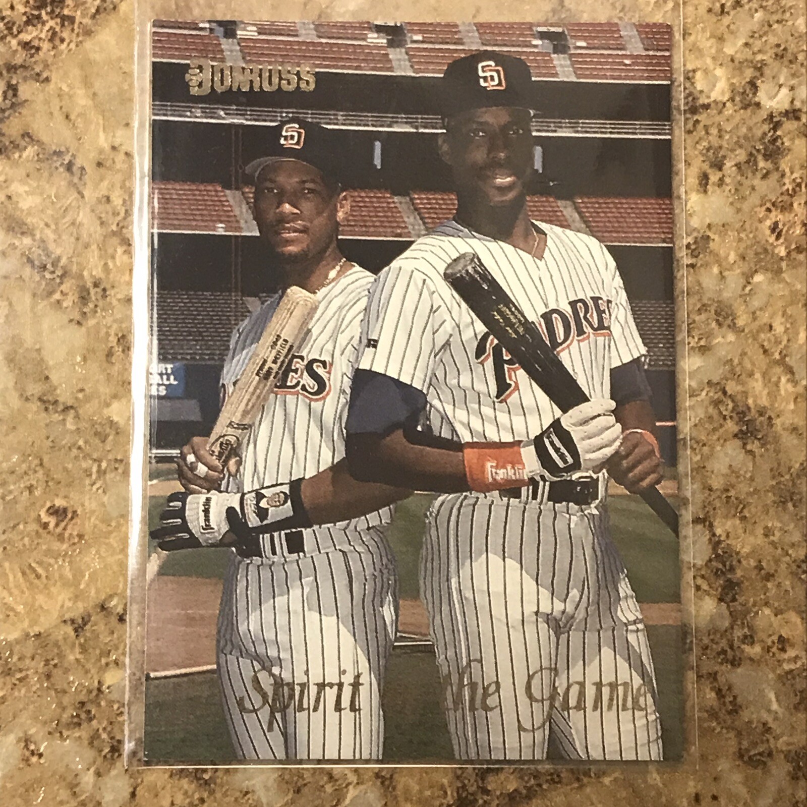 Gary Sheffield/Fred McGriff 1993 Donruss Spirit of the Game #SG12 San ...