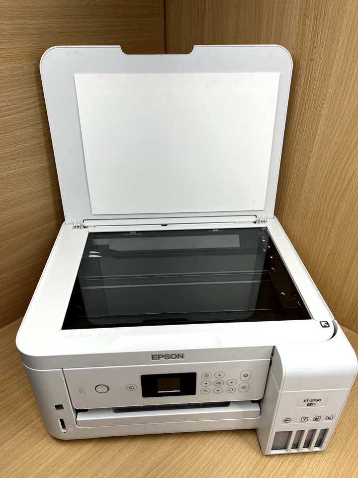 Epson EcoTank ET-2760 Supertank Color Inkjet All-in-One Printer - White ...