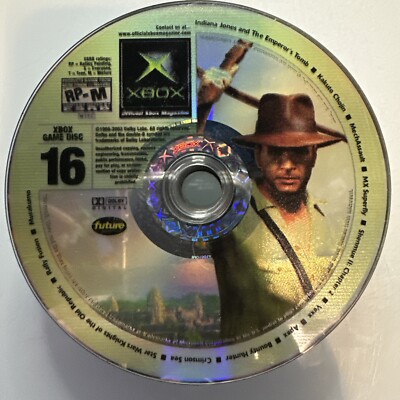 XBOX 16 Video Game Magazine Disc Only | eBay