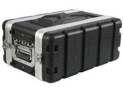 Rack Case 4U Space SHALLOW 8 Inch Deep shell, DJ Light Weight 19" wide ...