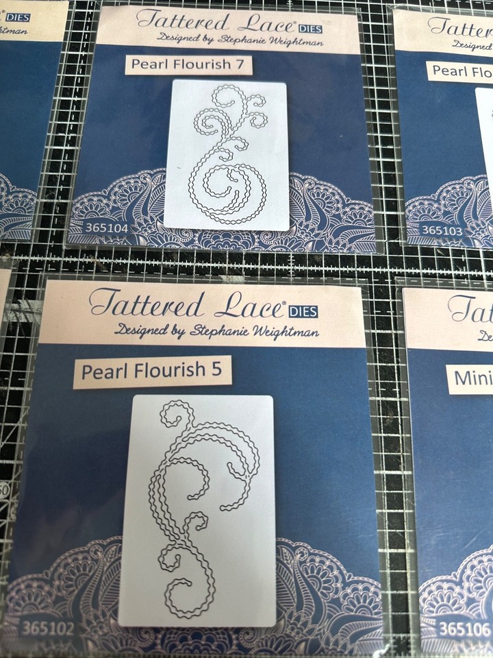 Tattered Lace Metal Crafting Dies Flourishes bundle x 6 dies lot | eBay UK