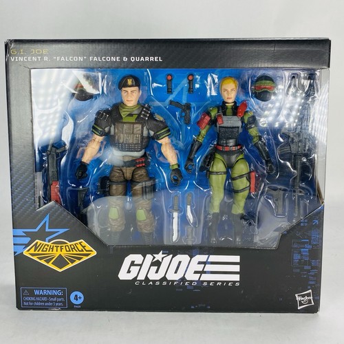 New! GI Joe Classified Series 138 Quarrel Night Force & Vincent R ...