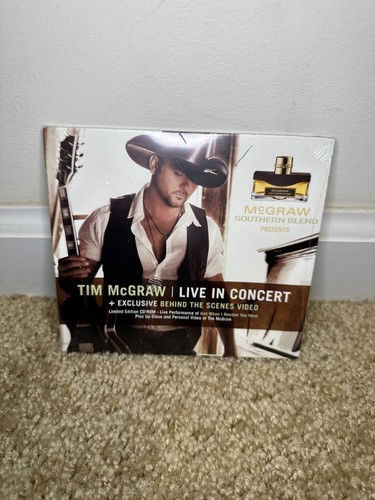 Tim McGraw Cd Rom Live In Concert Exclusive Behind The Scenes Video ...